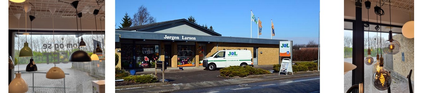 El-Butik hos - Jørgen Larsen A/S i Haslev og omegn